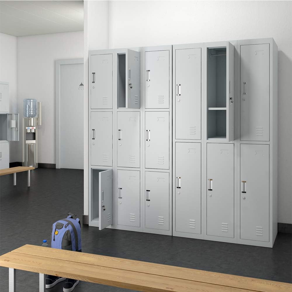 6-Locker Steel Office Storage Cabinet - Ideal Furniture - Classy office ...
