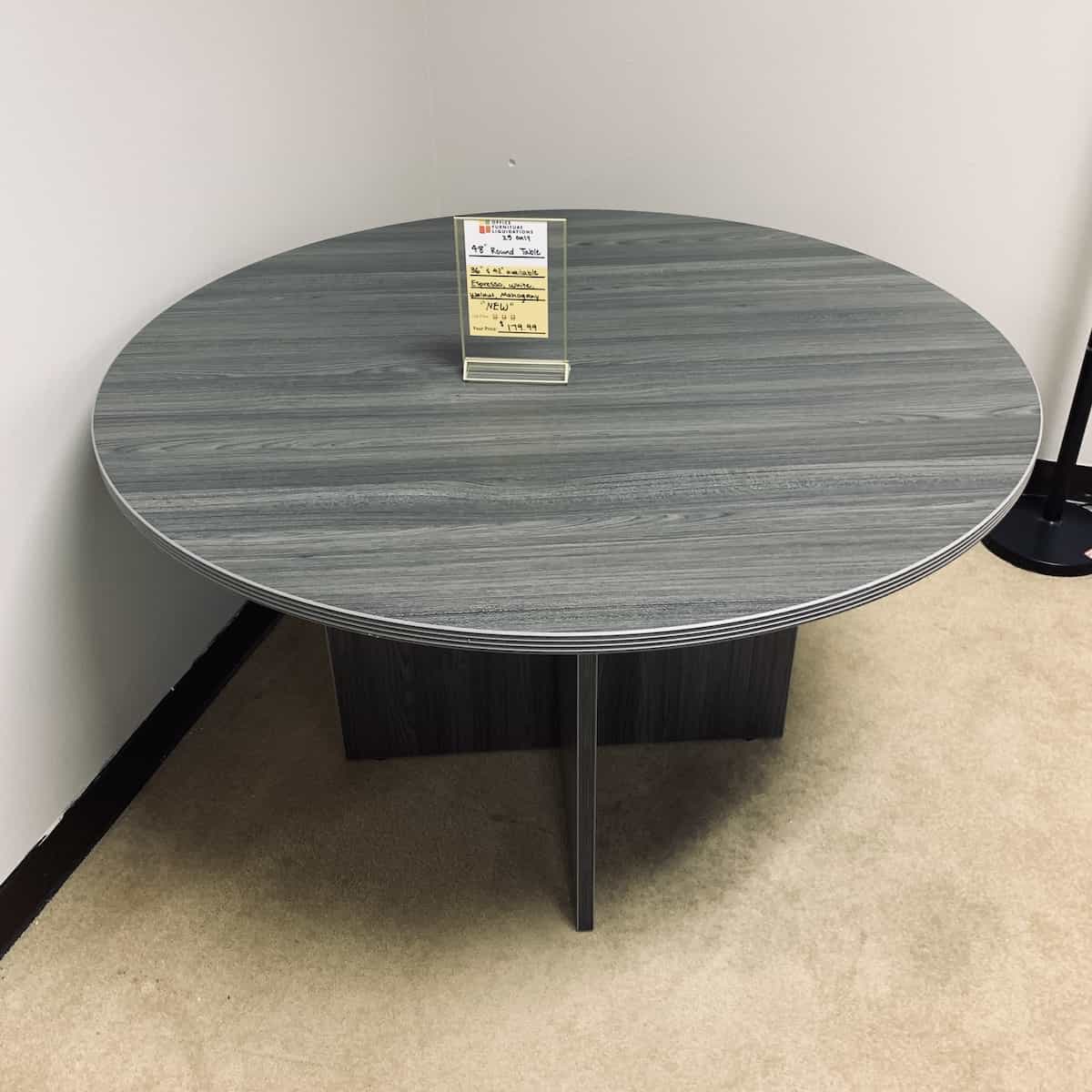 Round Break Room Table, 9 Colors - Ideal Furniture