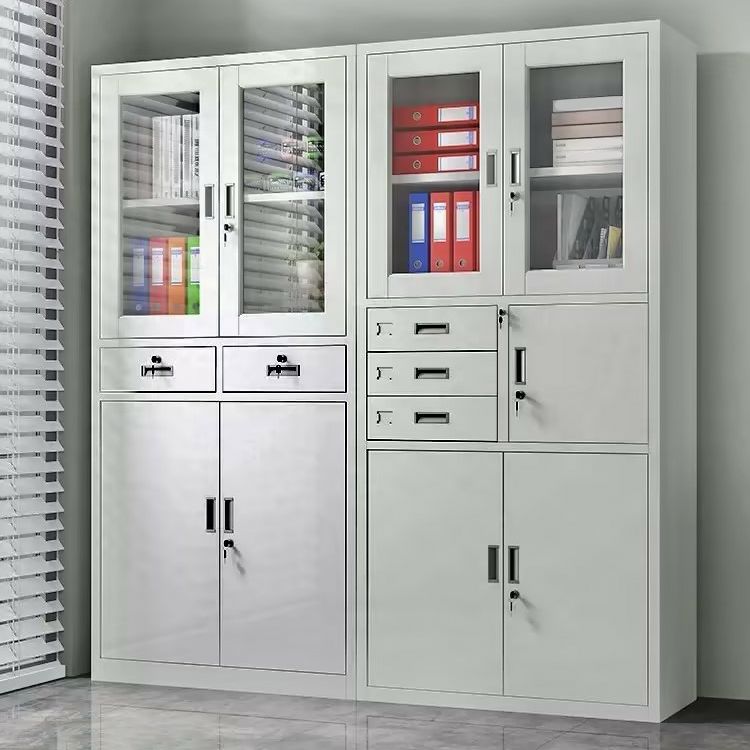 Vertical Office Storage Cabinet With Safe - Ideal Furniture - Classy ...